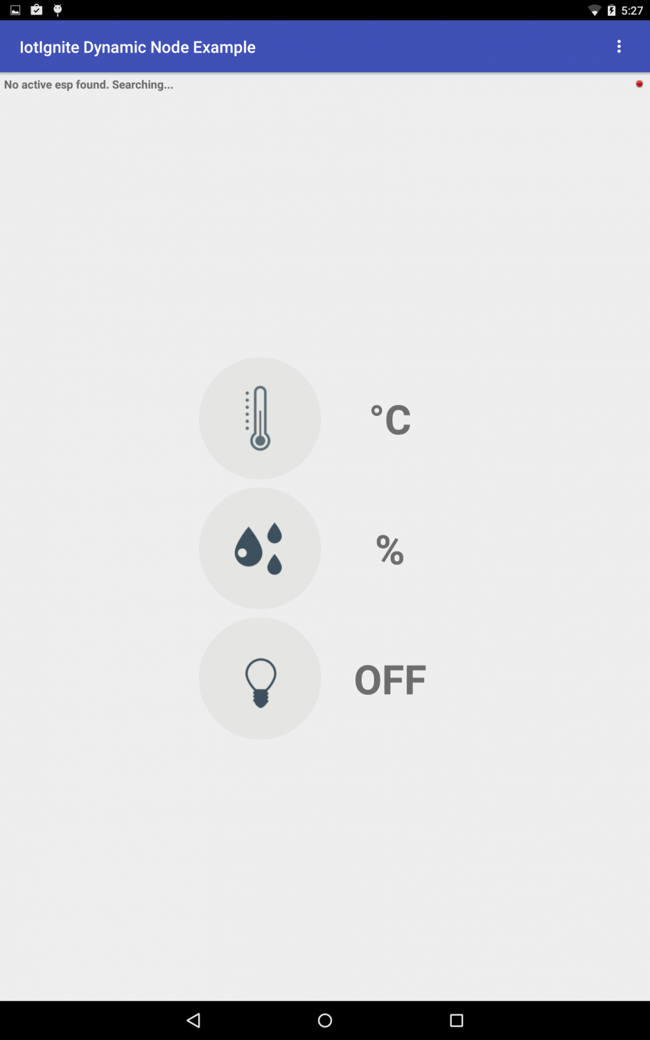 Getting Environmental Sensor Information (Temp, Humidity) with Android Tablet - IoT-Ignite Devzone