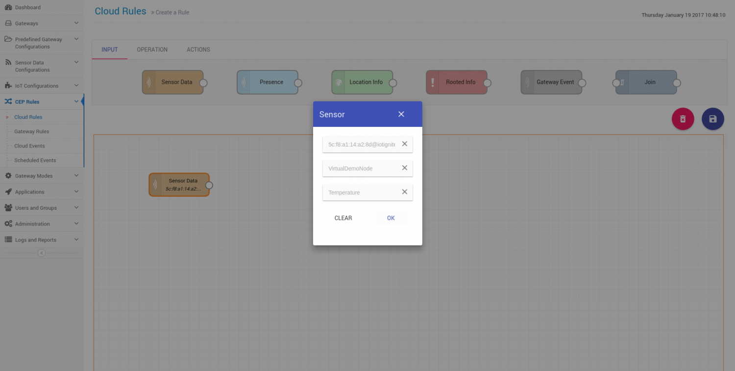 Choose Sensor - IoT-Ignite Devzone