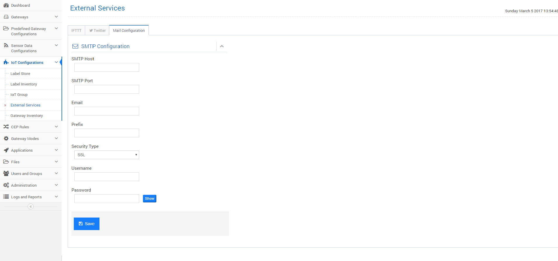 Mailconfiguration Iot Ignite Devzone 9870